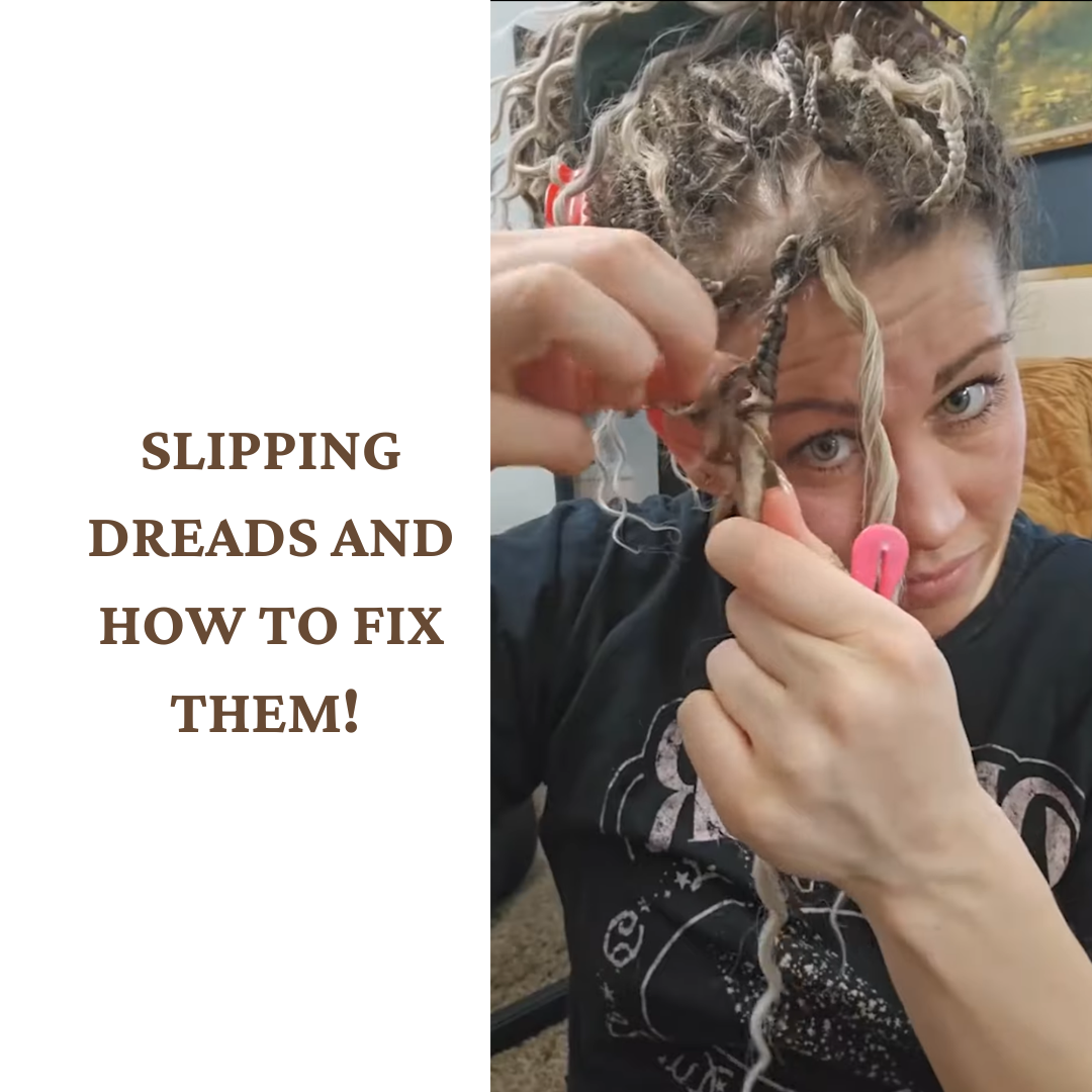 What Should I Do If My Dreads Start Slipping? – Wildcrafted Beauty